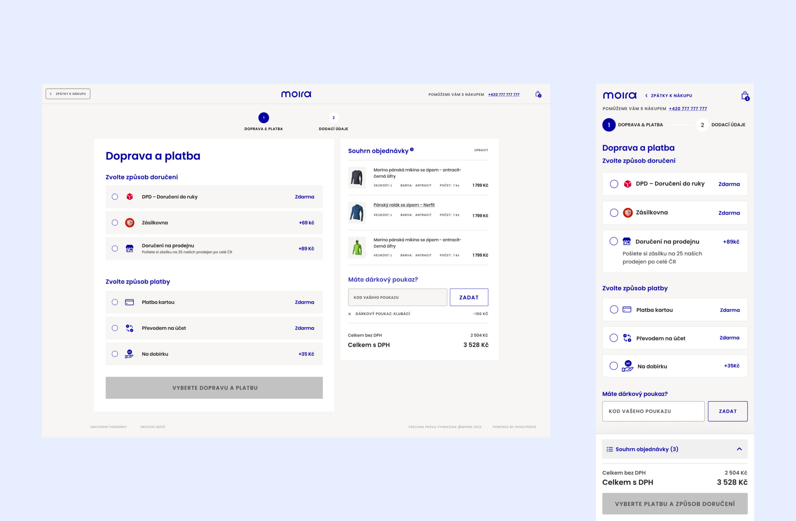 Creepy Studio – E-shop pro funkční oblečení Moira