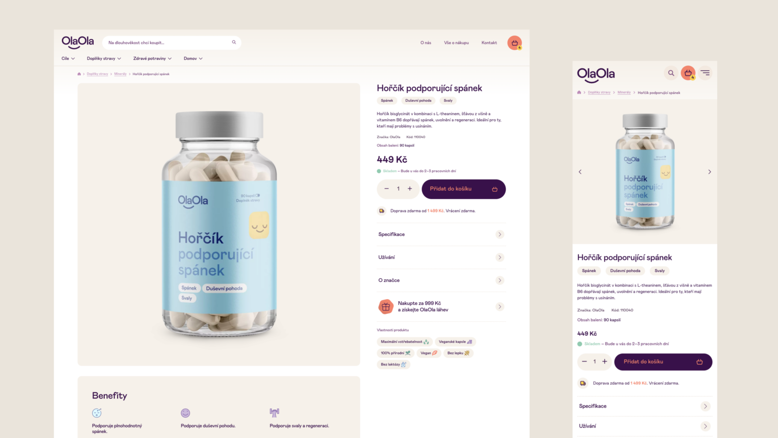 Creepy studio – OlaOla: E-shop a značka pro dlouhověkost