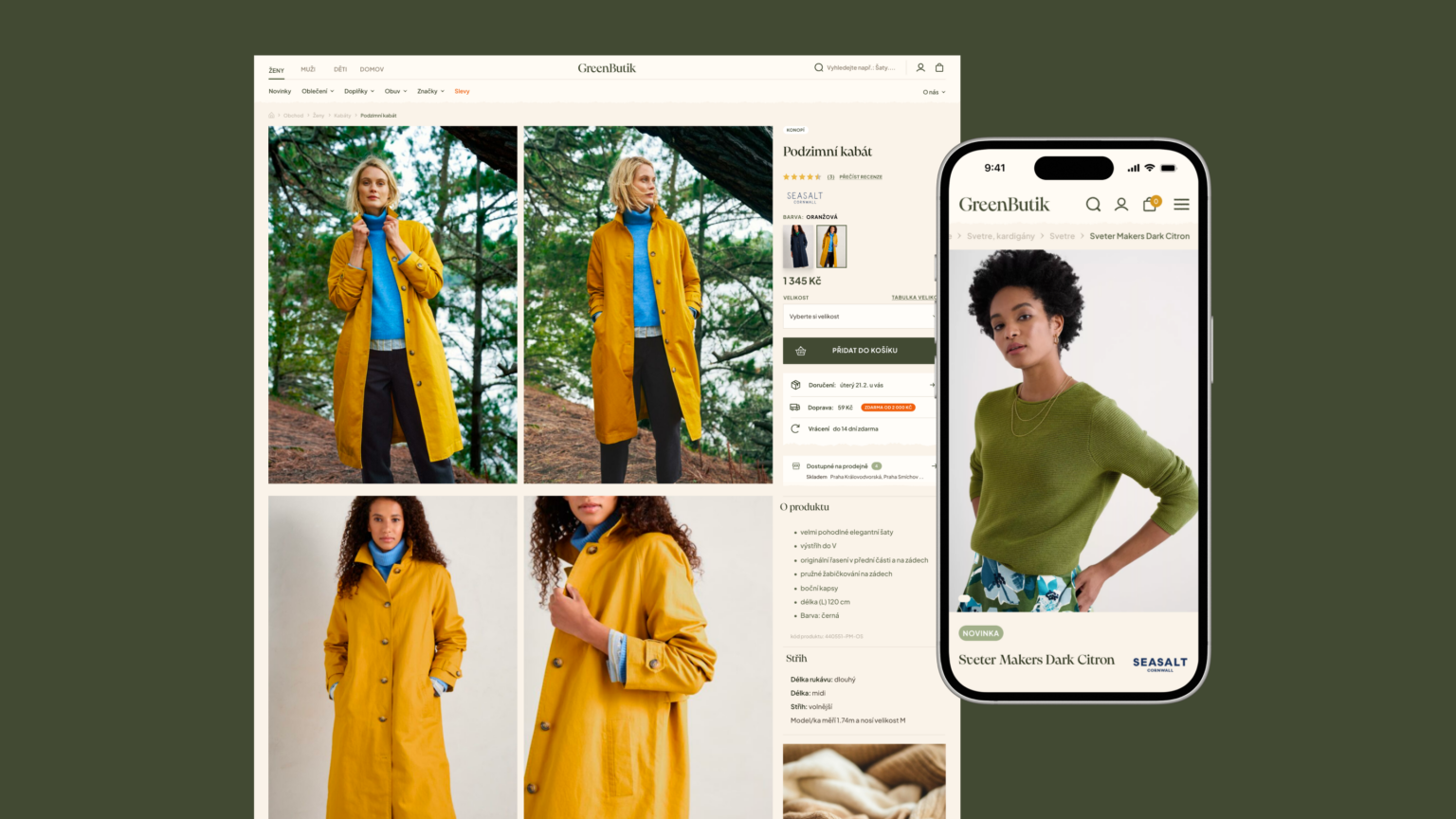 Creepy studio – Nový e-shop a nové možnosti růstu pro Green Butik